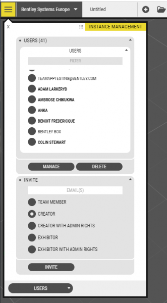 User management – OpenCities Planner Guide